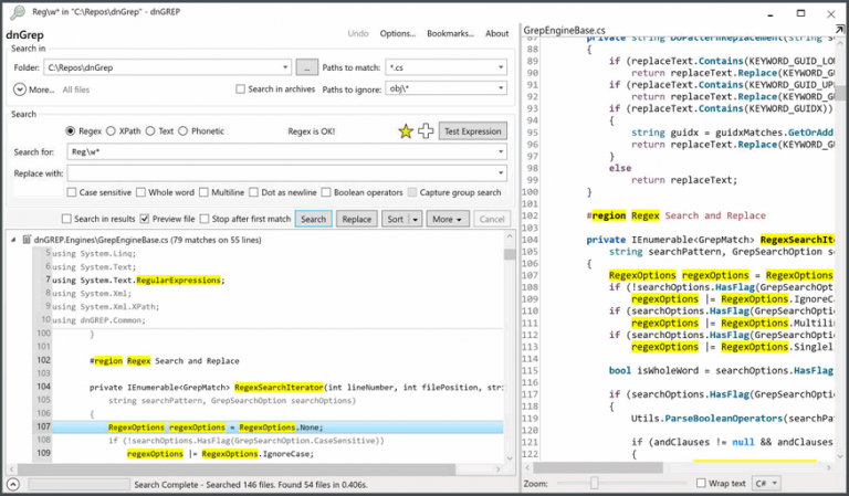 dnGrep - hiberhernandez