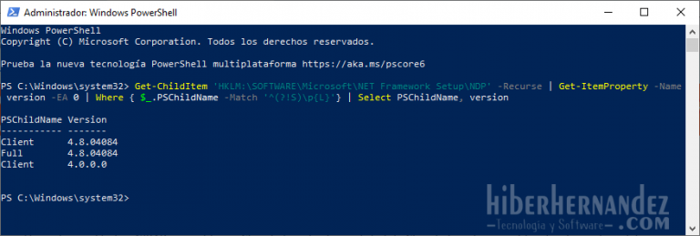 Guía: Cómo verificar la versión instalada de .NET Framework en Windows ...