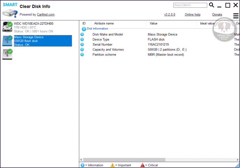 Clear Disk Info - hiberhernandez